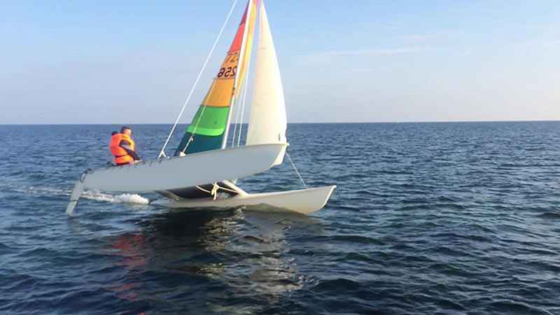 Impressionen Fotos vom Katamaran Segeln & der Ostsee Insel Poel